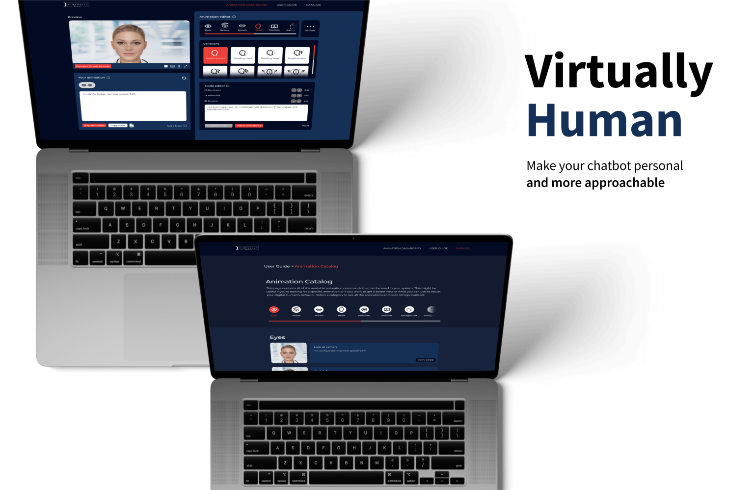 Virtually Human – Animation Dashboard - CMD AMSTERDAM