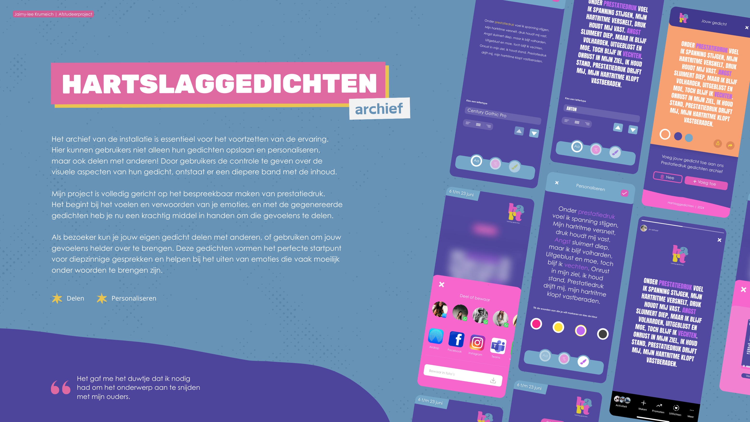 Hartslaggedichten - CMD AMSTERDAM